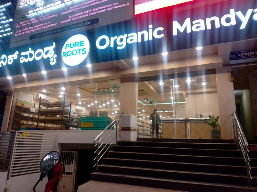Organic Mandya store AECS Layout