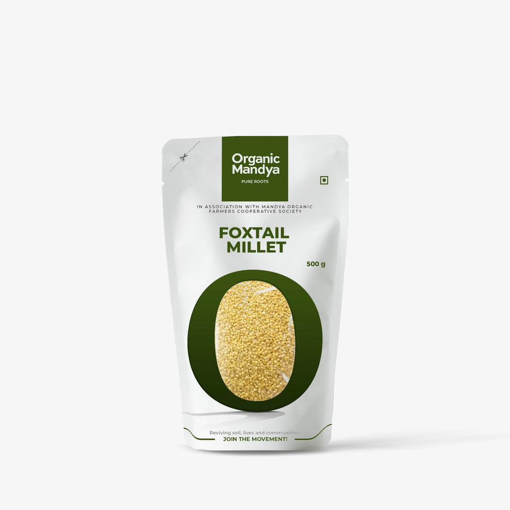 "Organic Foxtail Millet (Navane): Wholesome Grain Choice"