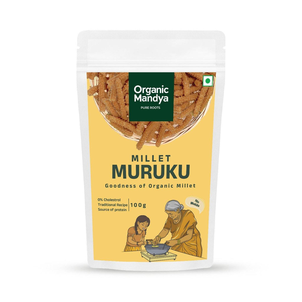 Millet Murukku – Crispy, Healthy Snack with Millets