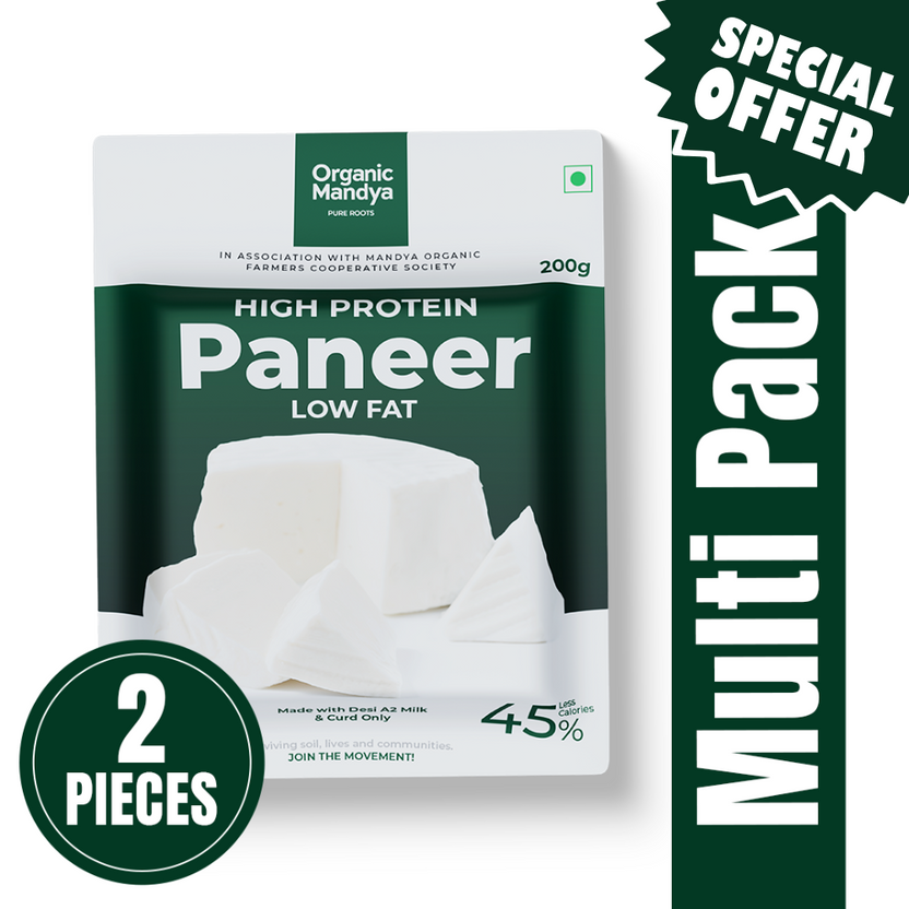 Low Fat Paneer - High Protein Paneer for Healthy Meals